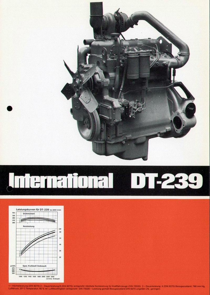 IHC Motor DT-239